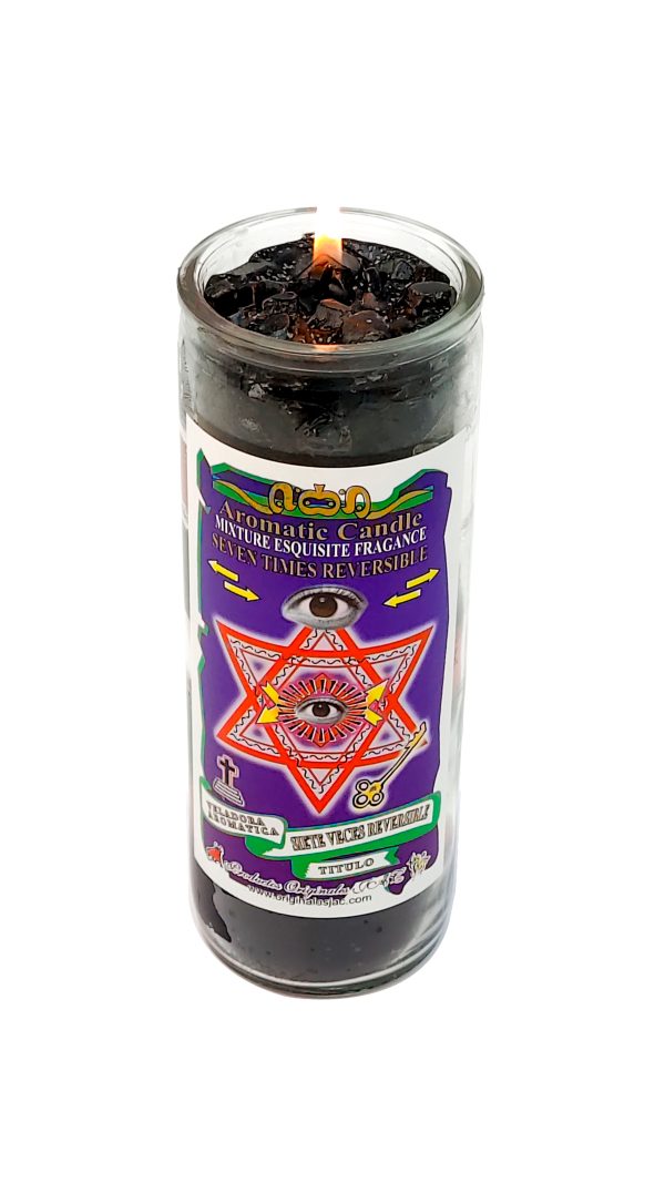 SIETE VECES REVERSIBLE – Veladora Titulo