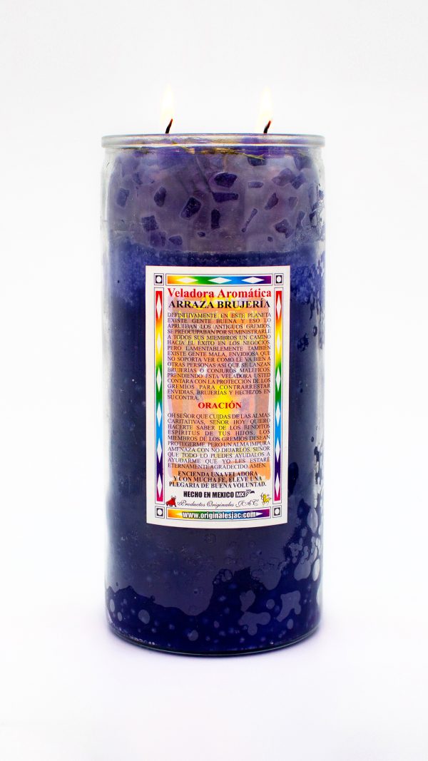 ARRAZA BRUJERIA – Veladora Titulo – Jumbo