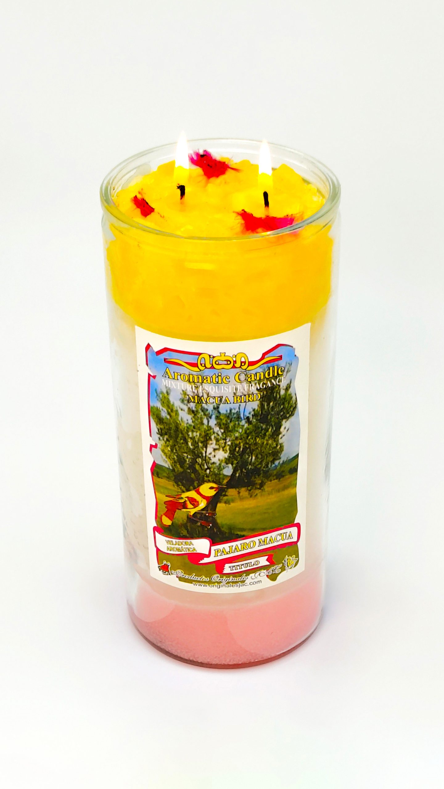 PAJARO MACUA – Veladora Titulo – Jumbo