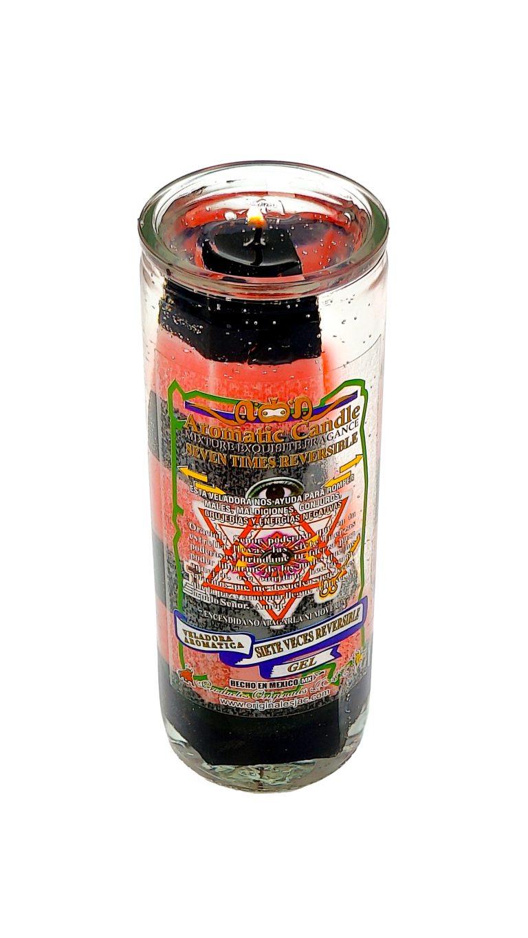 SIETE VECES REVERSIBLE – Veladora Gel